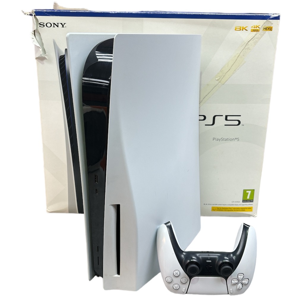 Pre-owned Playstation 5 Disc Console *NO STAND* - Own4Less